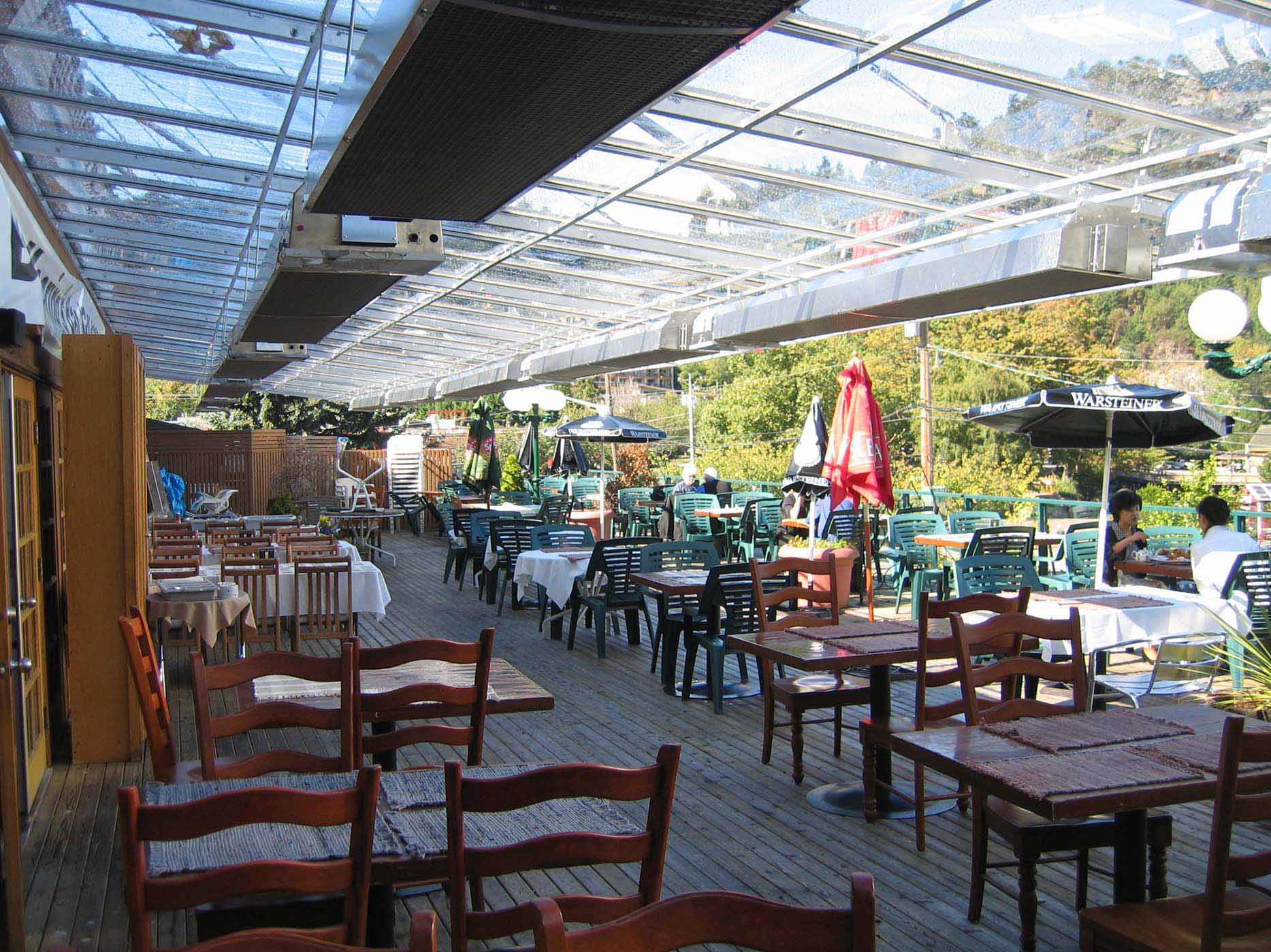 Restaurant Patio Heaters | Infrared Heating for Outdoor Dining