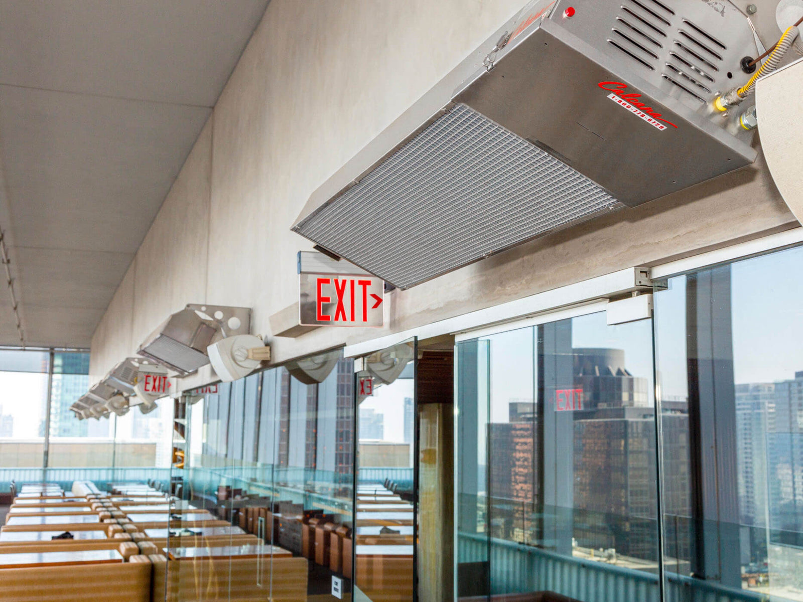 Calcana Gas-Fired Infrared Heaters | Efficient Heating Solutions